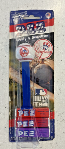 VINTAGE NEW YORK YANKEES MLB BASEBALL PEZ CANDY DISPENSER | eBay