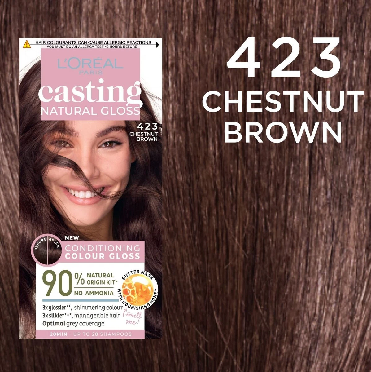 Loreal Chestnut Brown Hair Color