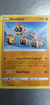 Pokémon Card Hexadron 110/196 Lost Origin, From The Booster, French | eBay