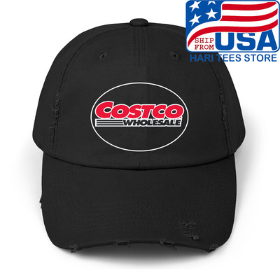 Costco Wholesale Men's Adjustable Black Distressed Hat | eBay UK