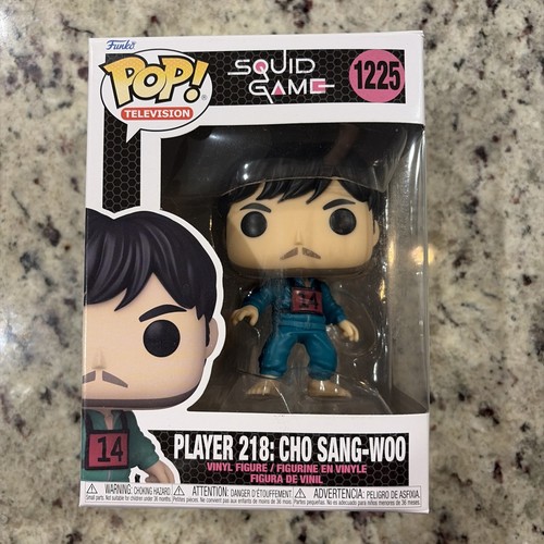 Funko Pop Television Squid Game Player 218 Cho Sang-woo #1225 Vinyl ...