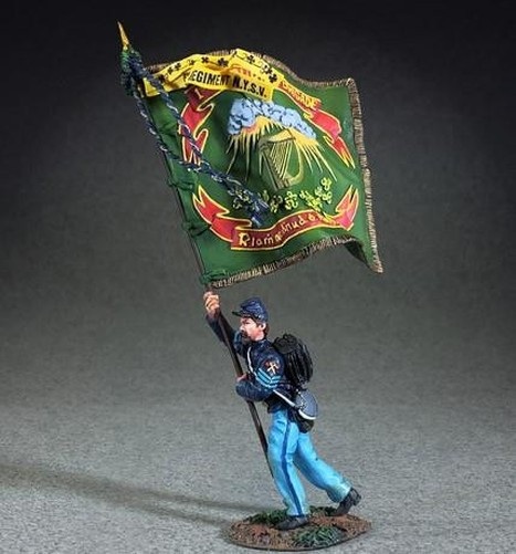 31403 - Union Irish Brigade Flag, No.3 - ACW - W Britain | eBay