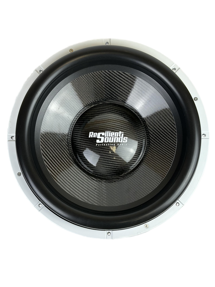 Resilient Sounds Platinum 18" V2 Subwoofer 5000 Watts D1 Ohm Dual Voice ...