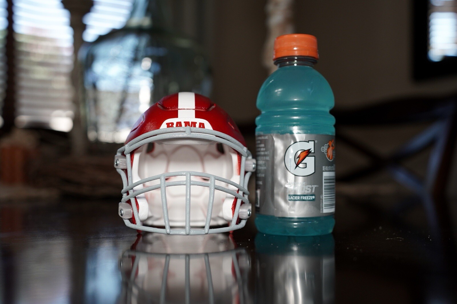 Alabama Crimson Tide custom mini Riddell Speed flex football helmet 3D ...