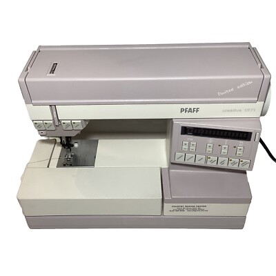 Pfaff Creative 1371 Limited Edition Sewing Machine Untested | eBay
