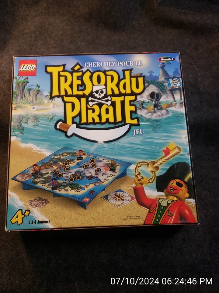 LEGO Search For The Pirates Treasure Game - Replacement Game Parts ...
