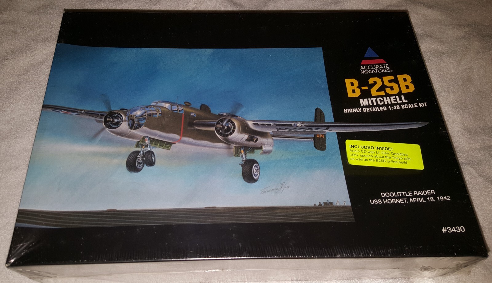 Accurate Miniatures 1/48 B-25B Mitchell Plastic Model Kit 3430 NISB 2003 784776034307| eBay