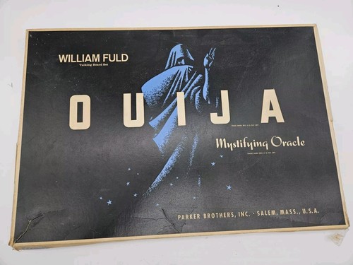 Vintage 1960s William Fuld Ouija Board CIB Parker Bros No 601 Salem ...