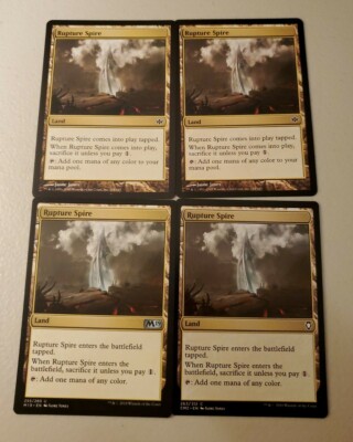Mtg 4x Rupture Spire Various Sets Moderate Play | eBay