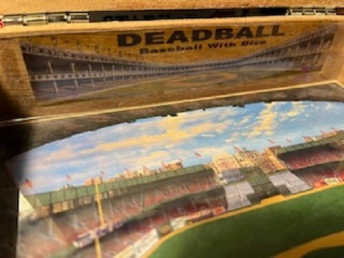 Panini National Treasures Cigar Box baseball stadium! APBA/Strat-O ...