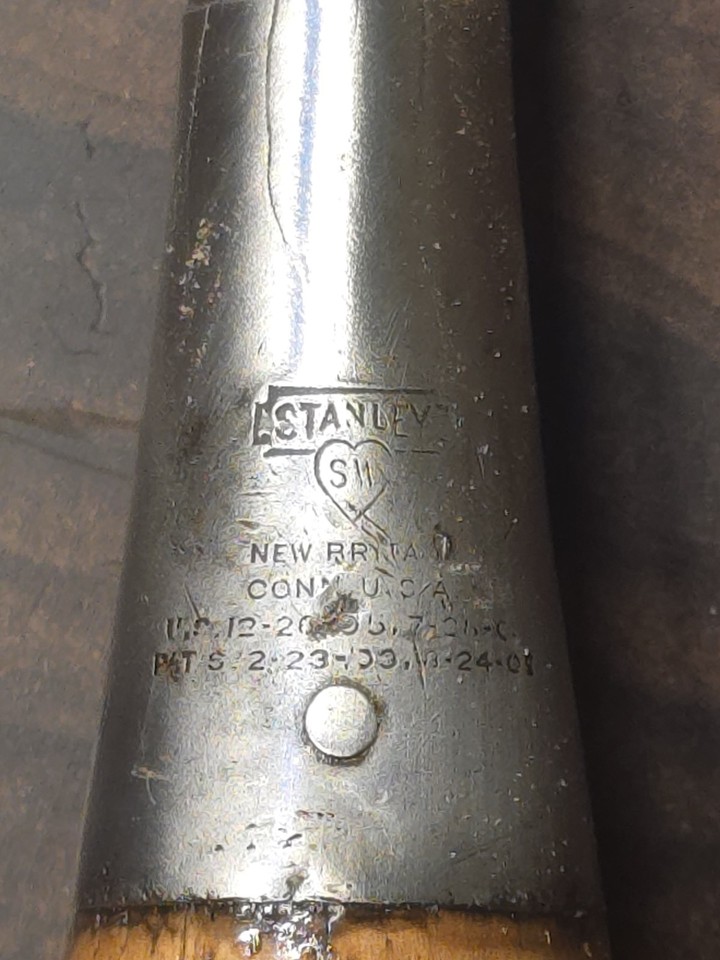 SUPER RARE 2" Stanley Everlasting Chisel Type 1 W/ New Brit Stamp | eBay