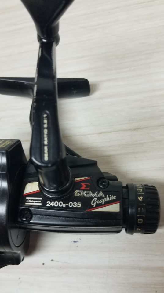 Shakespeare Sigma Graphite 2400b-035 Fishing Reel INV#M-590 | eBay