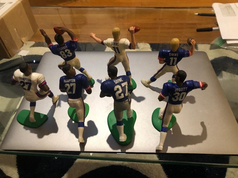 4 TIME SUPERBOWL CHAMPS NEW YORK GIANTS Individual Starting Lineups ...