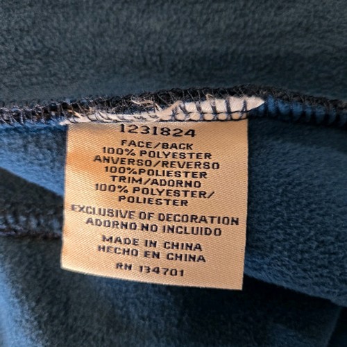 Boston Traders Women's Cable Knit Sweater Full Zip Jacket Medium Blue ...