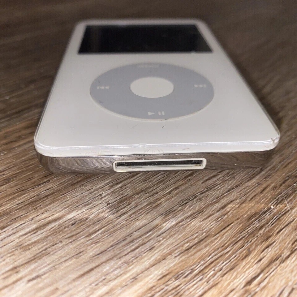 iPod Video Classic 5th Wolfson DAC 60gb 80gb White Black -TESTED 100% ...