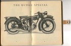 Rudge Book Of The Road circa 1927 Standard, Special, Sports, Sidecars ...