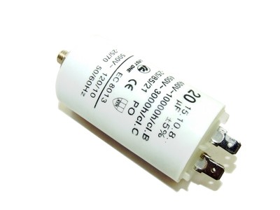 RUNNING / RUN CAPACITOR 20µF / 20UF / 20 MICRO FARAD 400-500V 4 ...