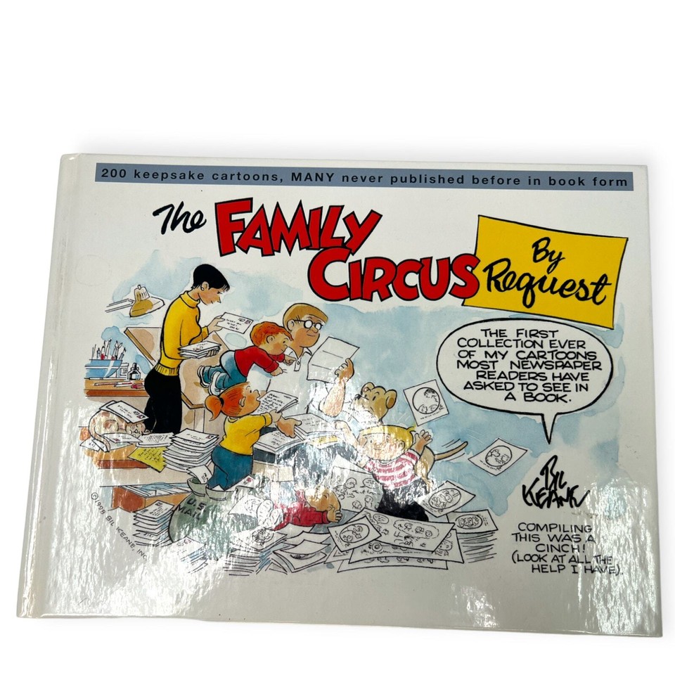 Vintage 1998 The Family Circus By Request Book 200 Keepsake Cartoons ...