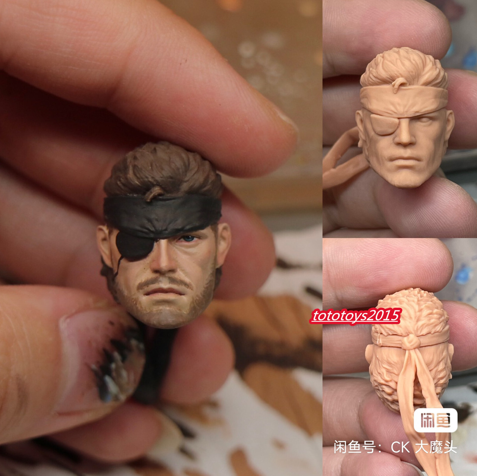 1:6 1:12 1:18 Phantom Legend Aehab Head Sculp Model For Male Action ...