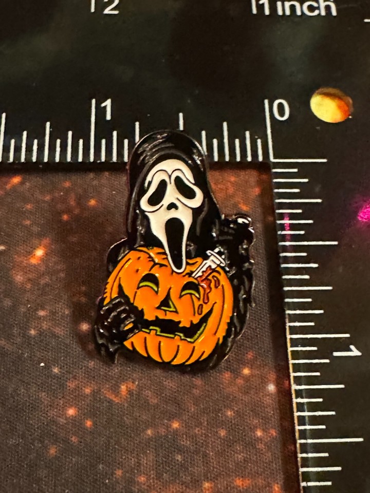 Scream Ghostface Enamel Pin | eBay