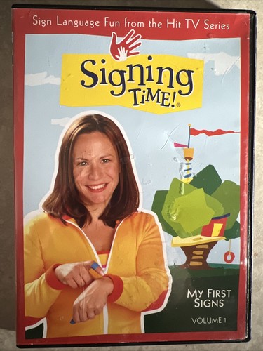 Signing Time Vol. 1 - My First Signs (DVD, 2002) 823860001334 | eBay