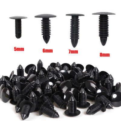 40x Car Body Push Pin Rivet Trim Panel Fastener Clip Mouldings ...