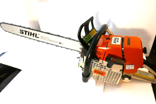 STIHL MS460 CHAINSAW GOOD 28"BAR NEW CHAIN "WRAP HANDLE" "TEST 175PSI ...