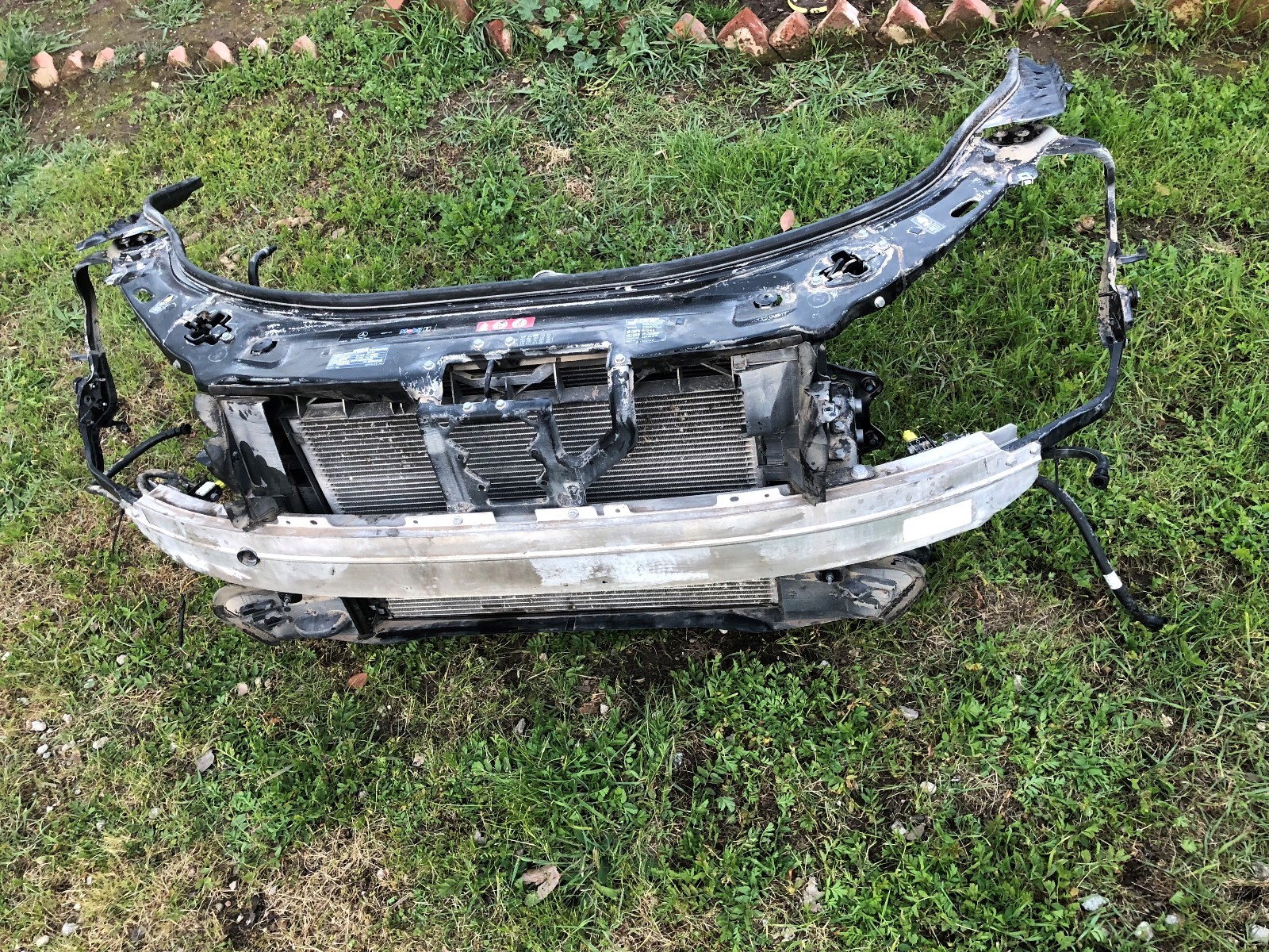 2010-2011 Mercedes-Benz W221 S550 S400 S350 S280 radiator condensor AUX ...