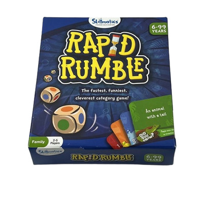 Skillmatics Rapid Rumble Game 2-5 Players 6-99 Years COMPLETE 2022 ...