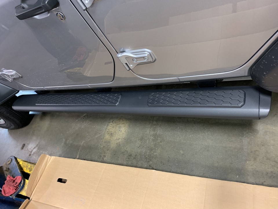 2018-2026 4 Dr Wrangler JL Genuine Mopar Step Kit Tubular Side ...