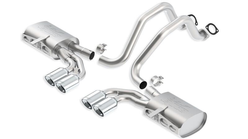BORLA 140428 ATAK CAT BACK EXHAUST FOR 1997-2004 CHEVY C5 CORVETTE | eBay
