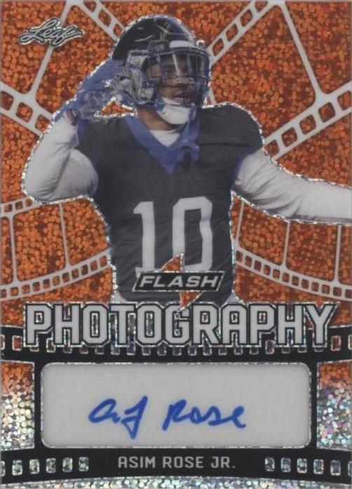 2021 Leaf Flash - Flash Photography Asim Rose Jr. #FP-ARJ Orange /10 ...