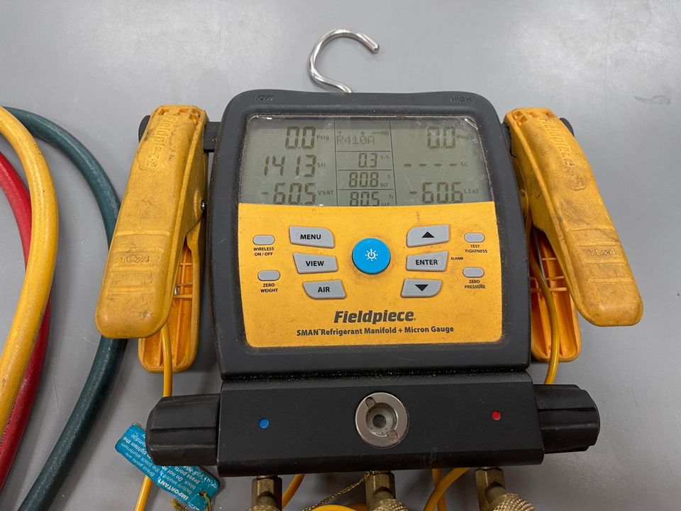 Fieldpiece SM380V 3-port SMAN Refrigerant Manifold 872641003951 | eBay