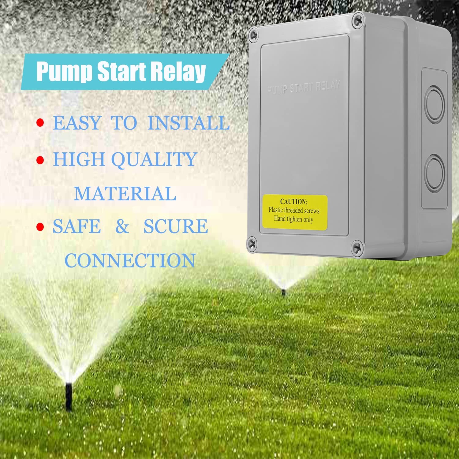 1522 Pump Start Relay for Irrigation Systems 3HP 110V 220V 24V Coil ...