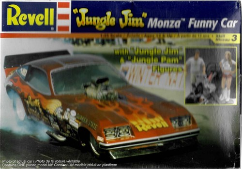 Revell 7689 "Jungle Jim" Monza Funny Car model kit | eBay