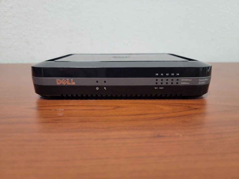 DELL SonicWall SOHO Wireless Firewall Security Device (5-Ports) - READ ...
