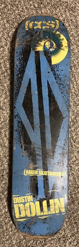 Dustin Dollin Baker Skateboard Deck Used Rare CCS Andrew Reynolds | eBay