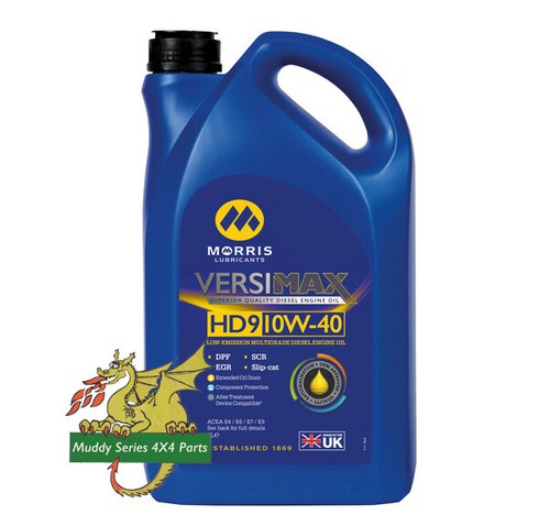 Morris Oil HD9 10W40 Versimax Diesel Engine Multigrade 5 Ltr EST005 ...