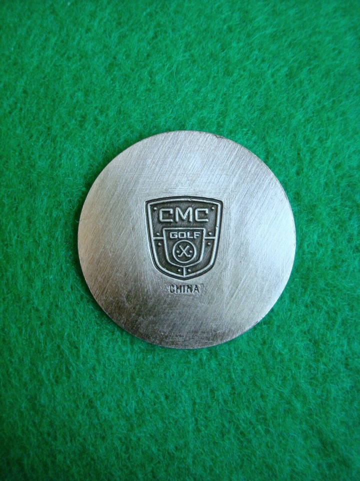 Oberlin Golf Club Ball Marker Metal Flat Putting Coin - Ohio OH | eBay