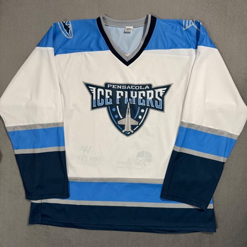Pensacola Ice Flyers Vtg SPHL Florida Hockey Jersey Shirt Sweatshirt XL ...