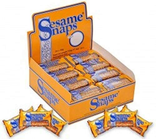 Sesame Snaps Original Case of 24 x 30g Bars Full Case Free Delivery ...