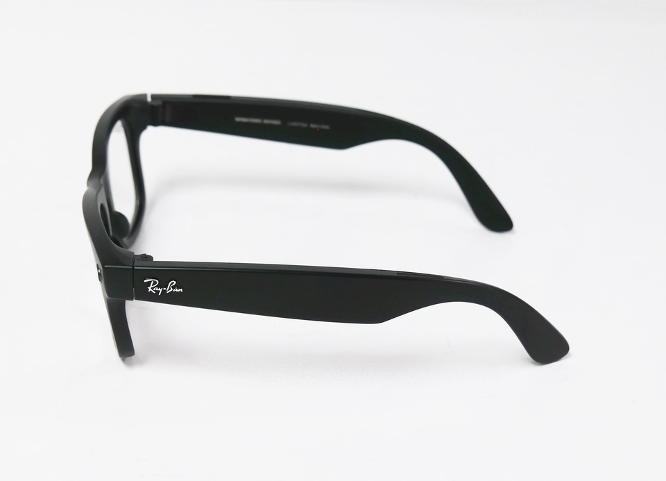 Ray-Ban Stories Wayfarer RW4002 601SM3 Smart Glasses 50mm Matte Black ...