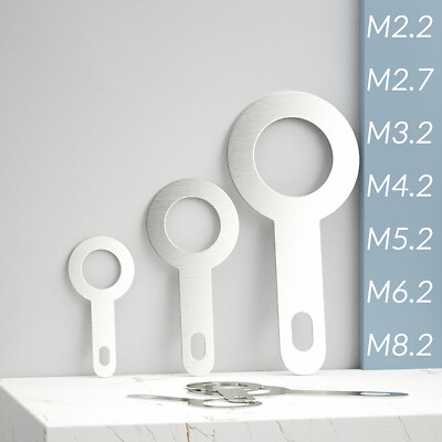 Solder Tag Lug Ring Earth Connector Tin-Plated Brass M2-M8 Pack of 10 ...