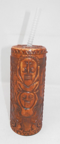 Disney Parks Enchanted Tiki Room Totem Pole Tumbler • Cup Sipper w/Lid ...