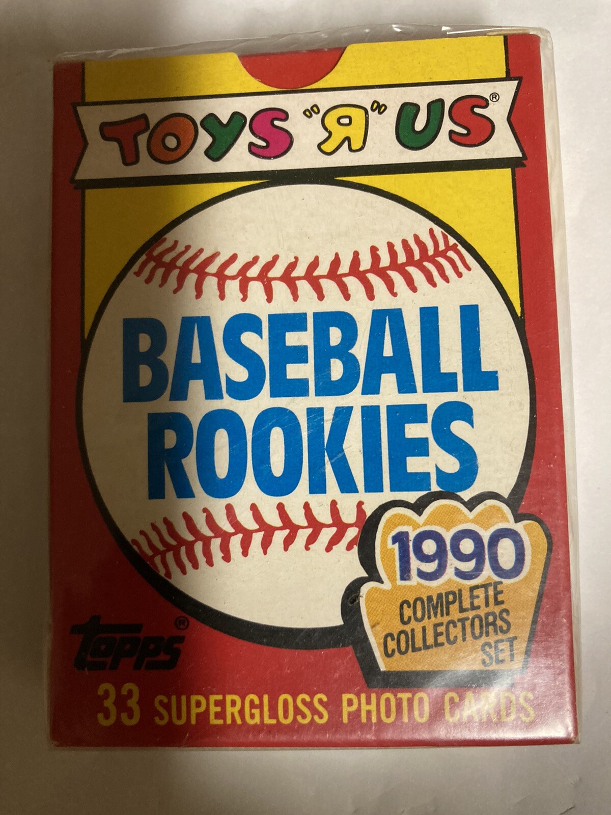 Toys R US Topps Baseball Cards 1990 Complete Collectors Set Rookies 3 ...