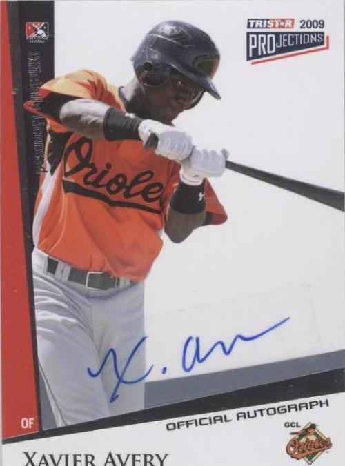 2009 TRISTAR PROjections - Xavier Avery #213 Autographs (AU, RC) for ...