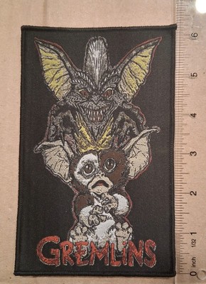 Gremlins Movie Gizmo Tall Woven Patch Black Border | eBay
