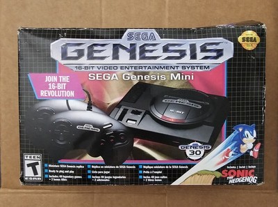 SEGA GENESIS Mini By SEGA Game Console 30 Years Anniversary 2019 ...