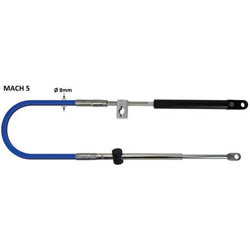 Ultraflex MACH 5 Engine Control Cables 19Ft | eBay