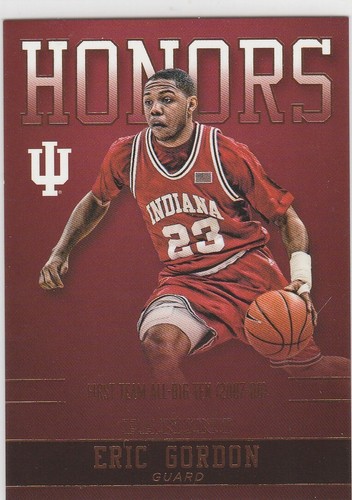 ERIC GORDON 2016 PANINI INDIANA COLLEGE HONORS INSERT EG-IU $1 DEALS ...